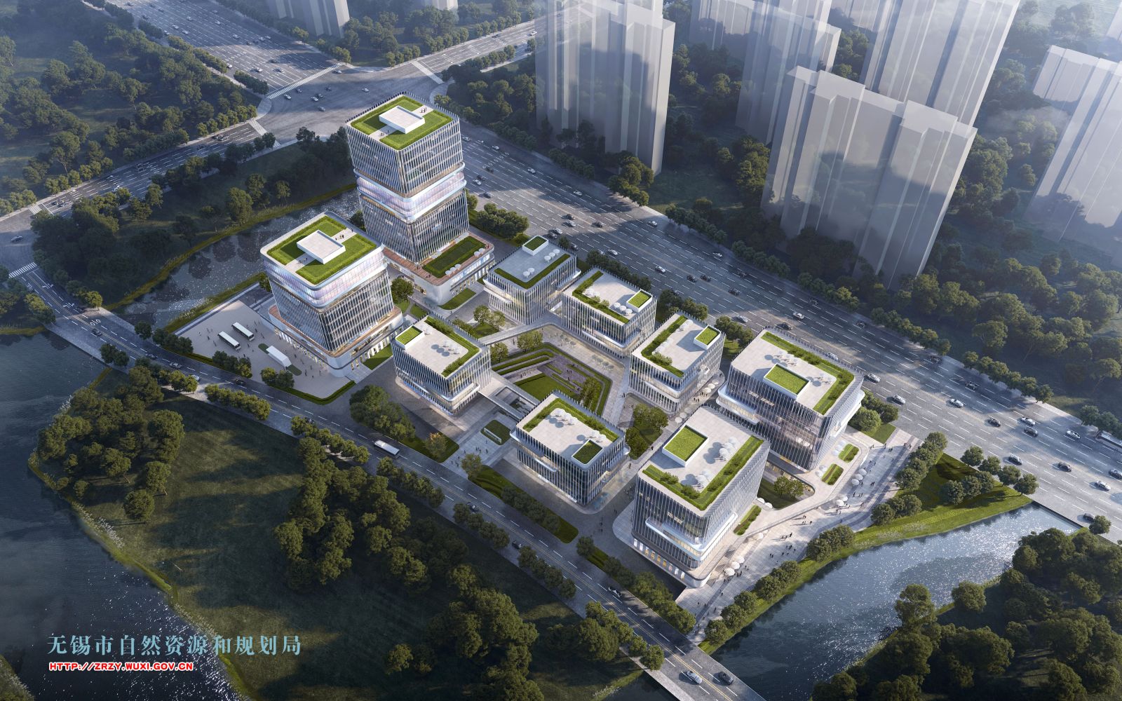 XDG-2022-81号地块开发建设项目（数字经济总部产业园）规划设计方案批前公示-无锡房地产市场网