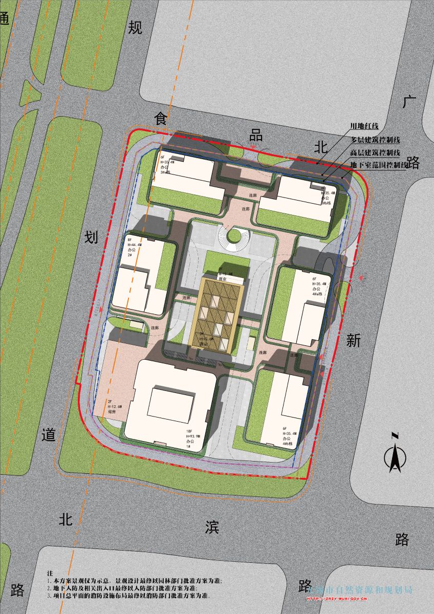 XDG-2023-4号地块开发建设项目规划设计方案批前公示-无锡房地产市场网
